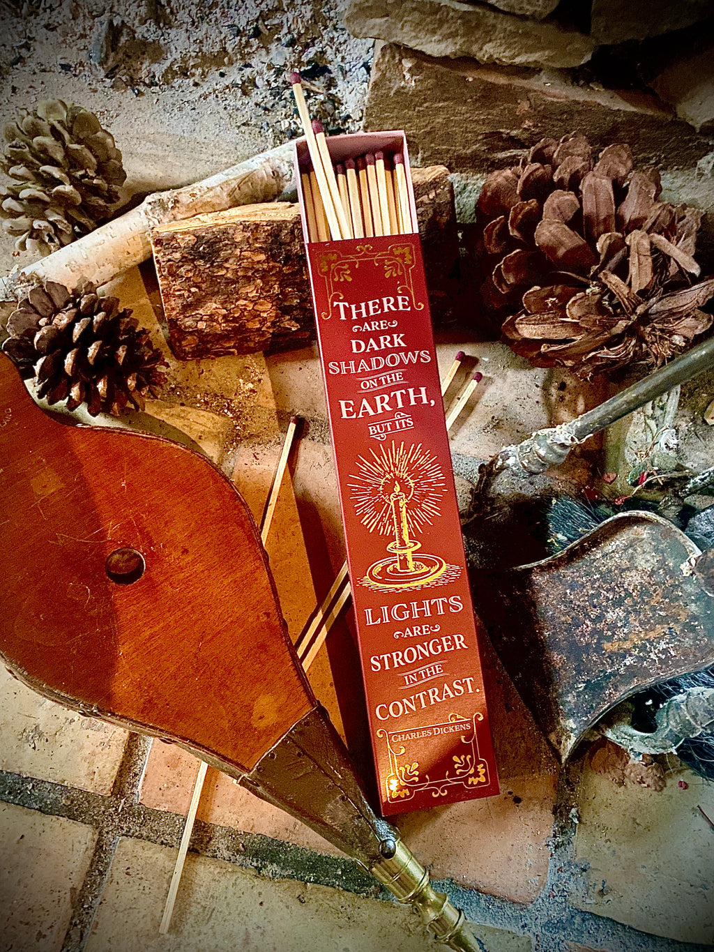 Dickens Fireplace Matches – Hopeless Romantic