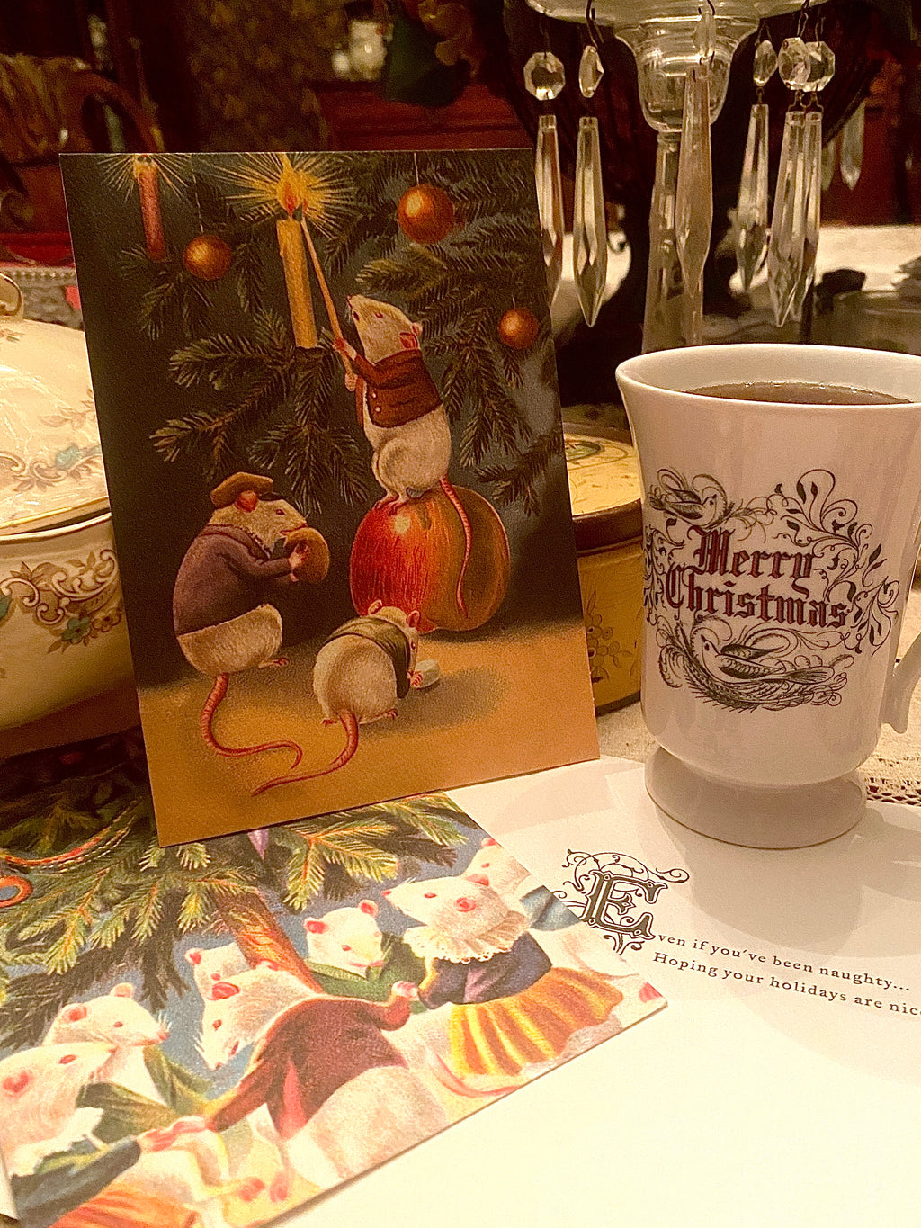holiday-cards-christmas-mousekins | Hopeless Romantic Trading