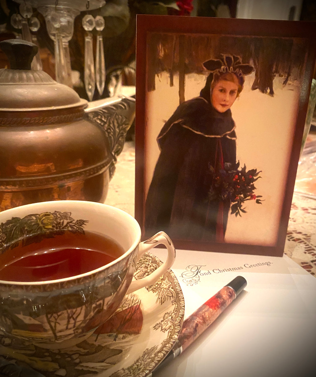 holiday-cards-winter-roses | Hopeless Romantic Trading