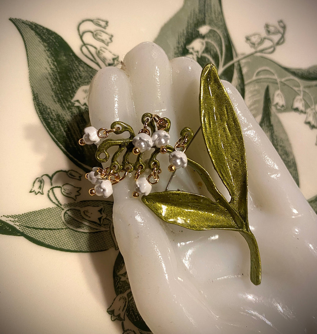 lily-of-the-valley-pin | Hopeless Romantic Trading