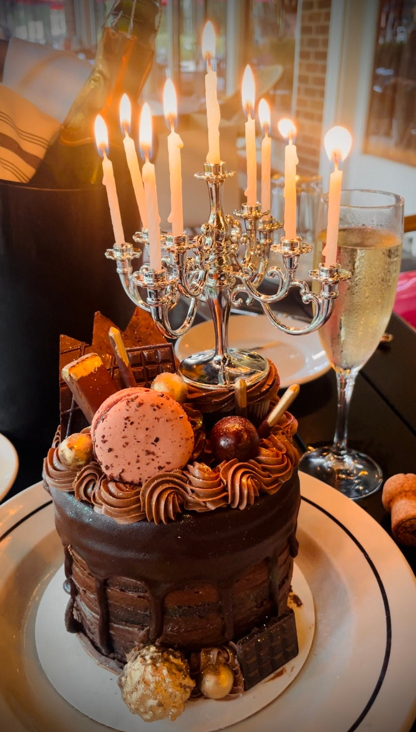 birthday-cake-candelabra-silver | Hopeless Romantic Trading