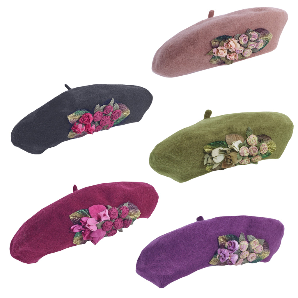 tulleries-rosette-tam-beret | Hopeless Romantic Trading